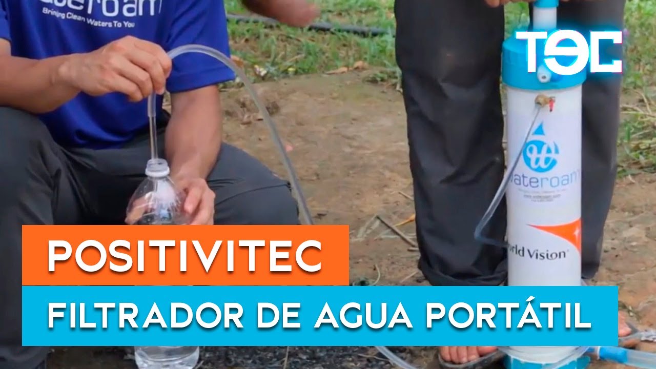 POSITIVITEC: ROAMfilter Plus para filtrar el agua de forma portátil - YouTube