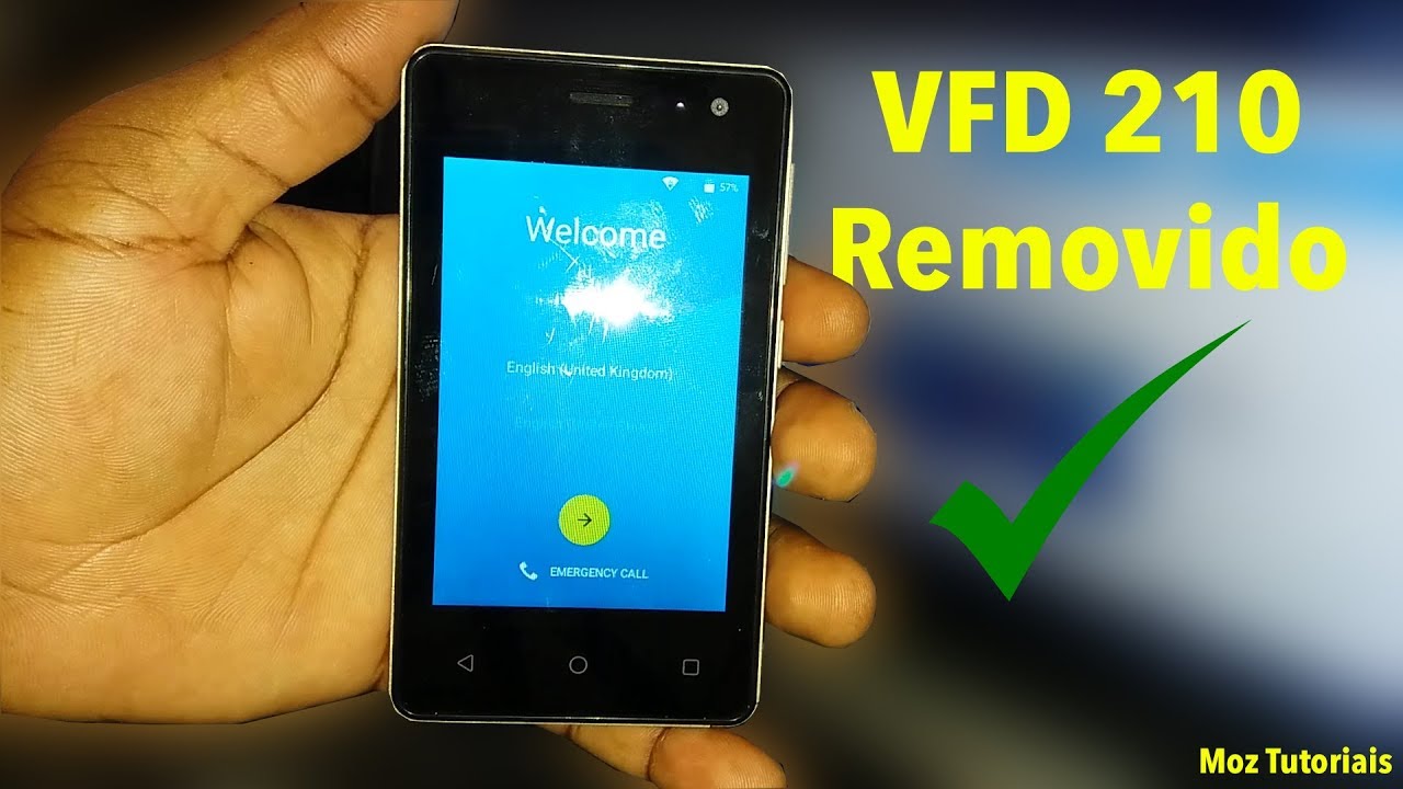 Como Remover Conta Google no Vodacom Smart Kicka 3 VFD 210 - YouTube