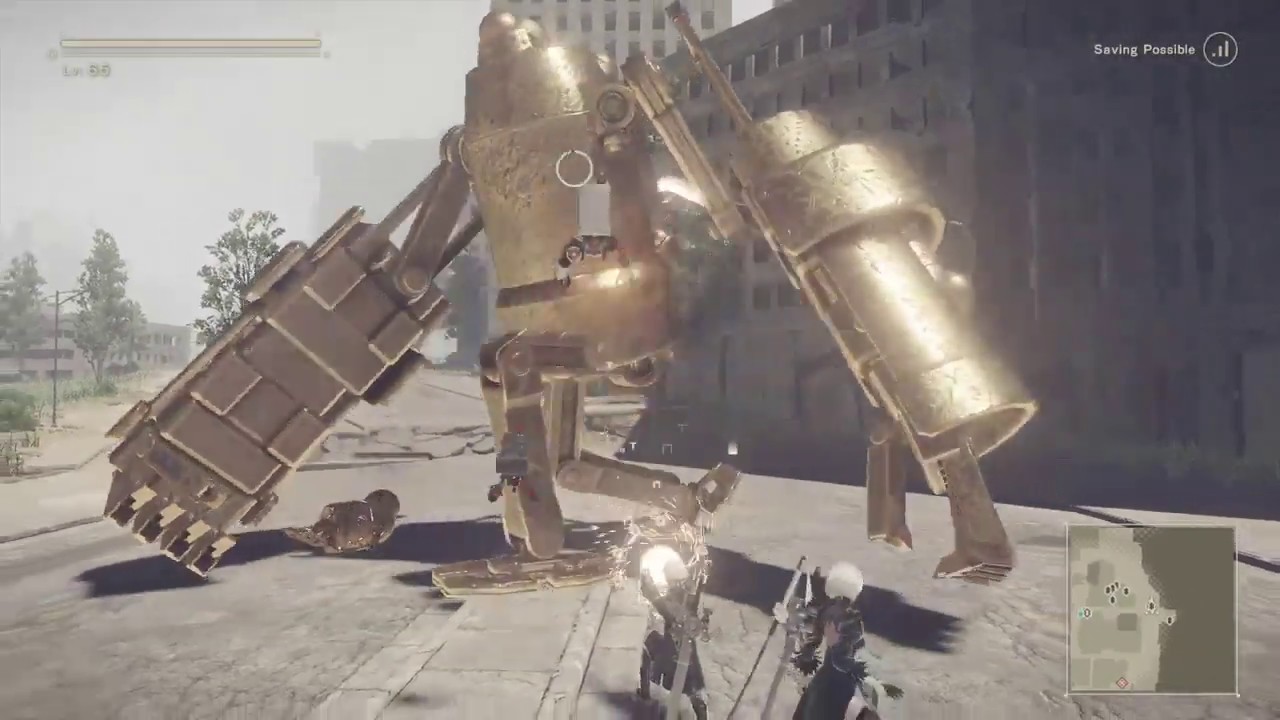 NieR:Automata_9S Gold Machine Family - YouTube