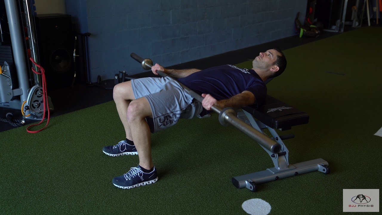 BB Hip Thrust - YouTube