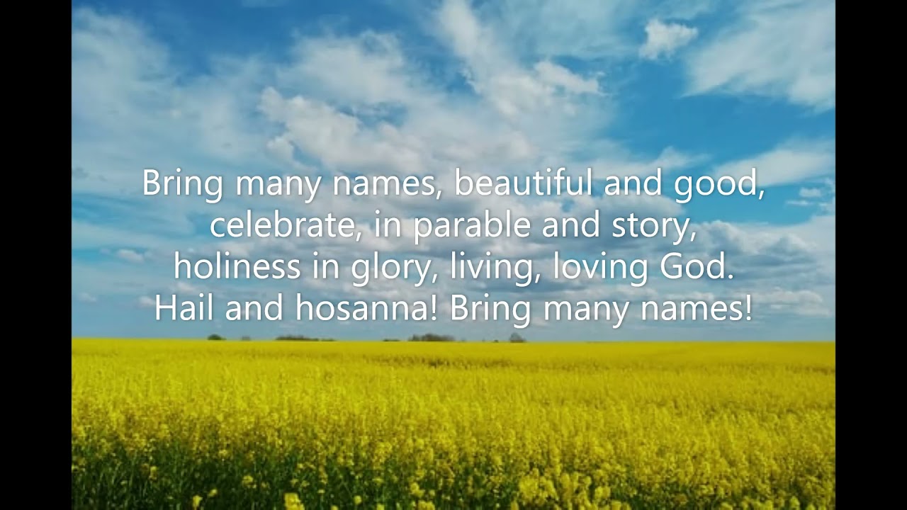 Bring Many Names 395 Common Praise 1998 Praise Brian Wren Patrick bring-many-names-395-common-praise-1998-praise-brian-wren-patrick