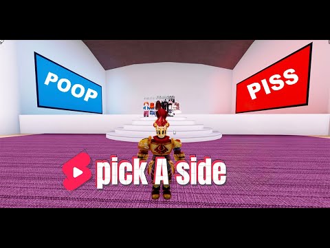 ROBLOX Pick a Side - YouTube