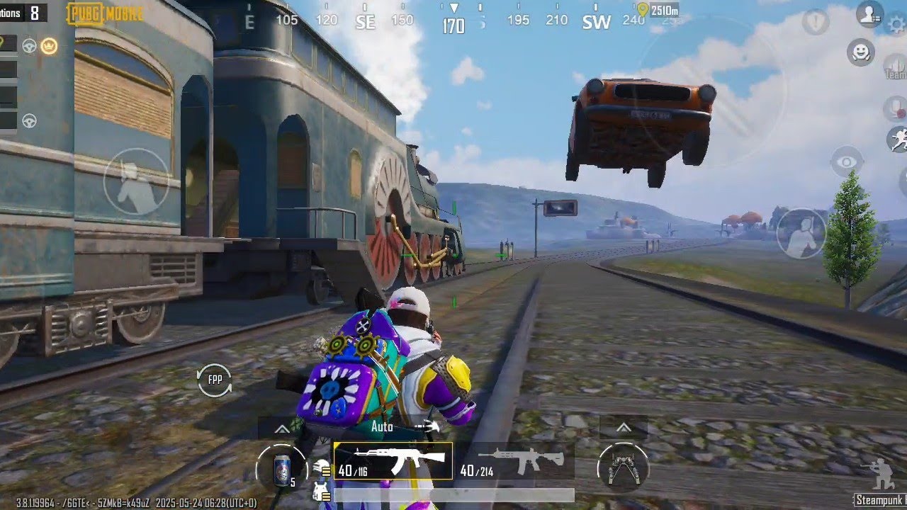 Train 🚆 in PUBG Mobile New Update Game Play #erangel #pubgmobile # ...