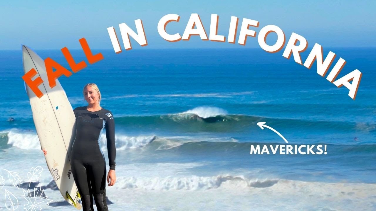 Fall Surfing in California | Epic Swell and Mavericks ! - YouTube
