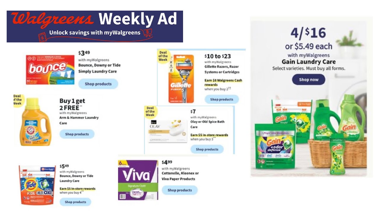 Walgreens Weekly Ad Preview 5/28 - 6/2 - YouTube