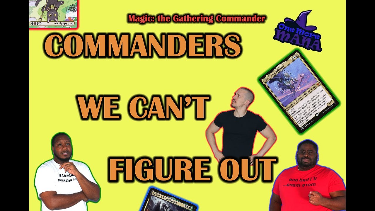 Commanders we Can't Use | Magic: the Gathering Commander | Command ...