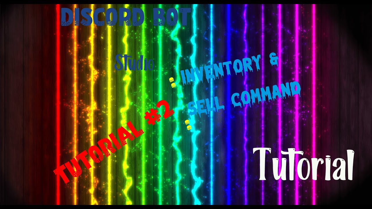 Inventory & Sell Command | Discord Bot Studio | Economy #2 - YouTube