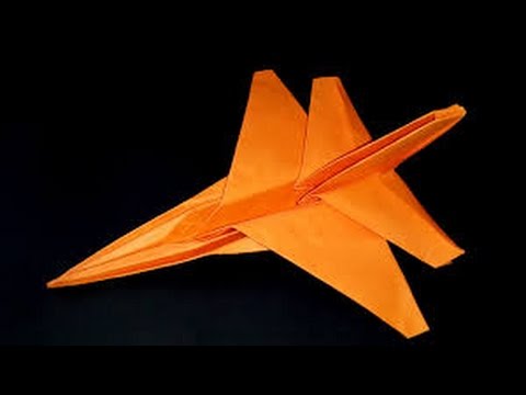Origami Paper | How To Make Origami Jet Fighter | Origami F16 Jet ...