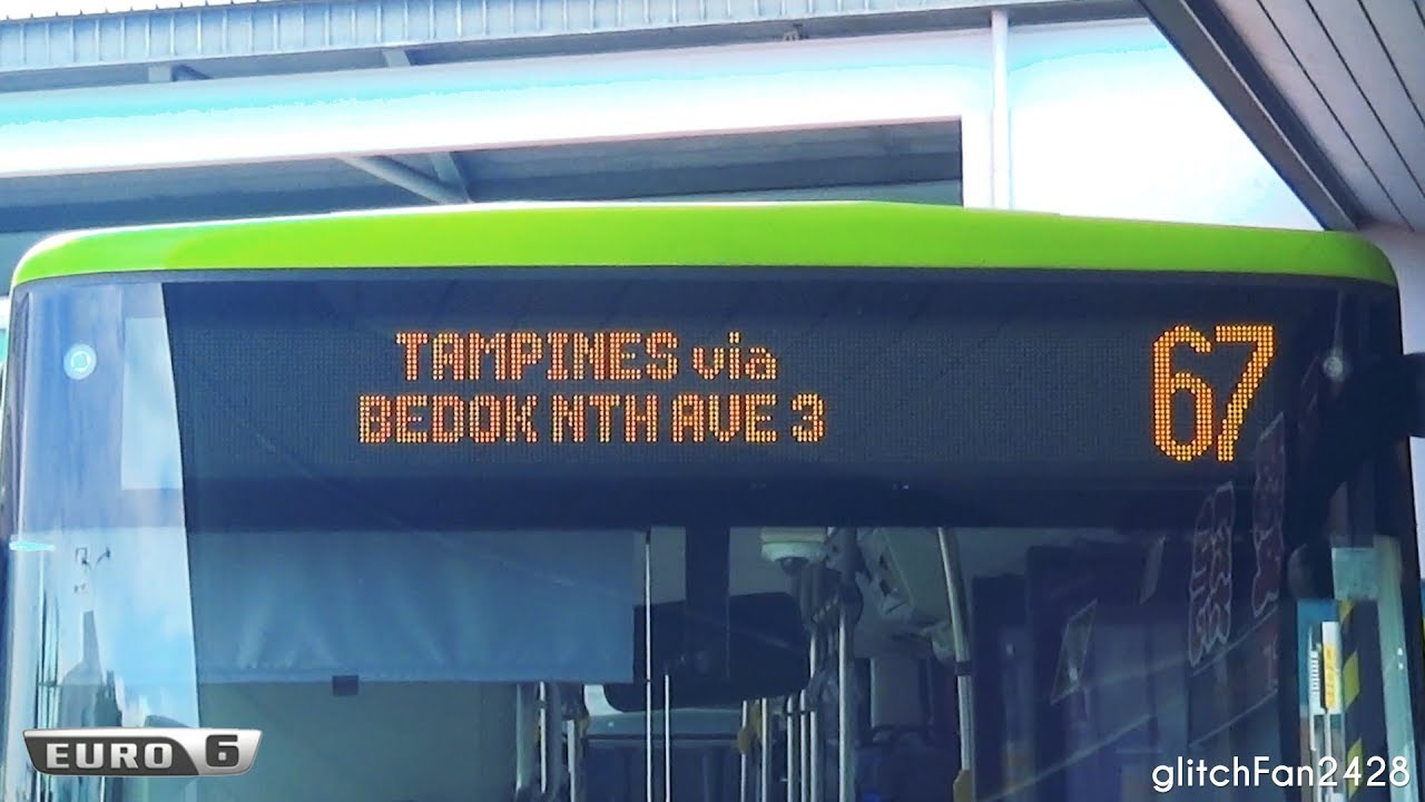 [SMRT] Debut - SG1753S on Service 67 - MAN NL323F A22 Euro 6 Gemilang ...