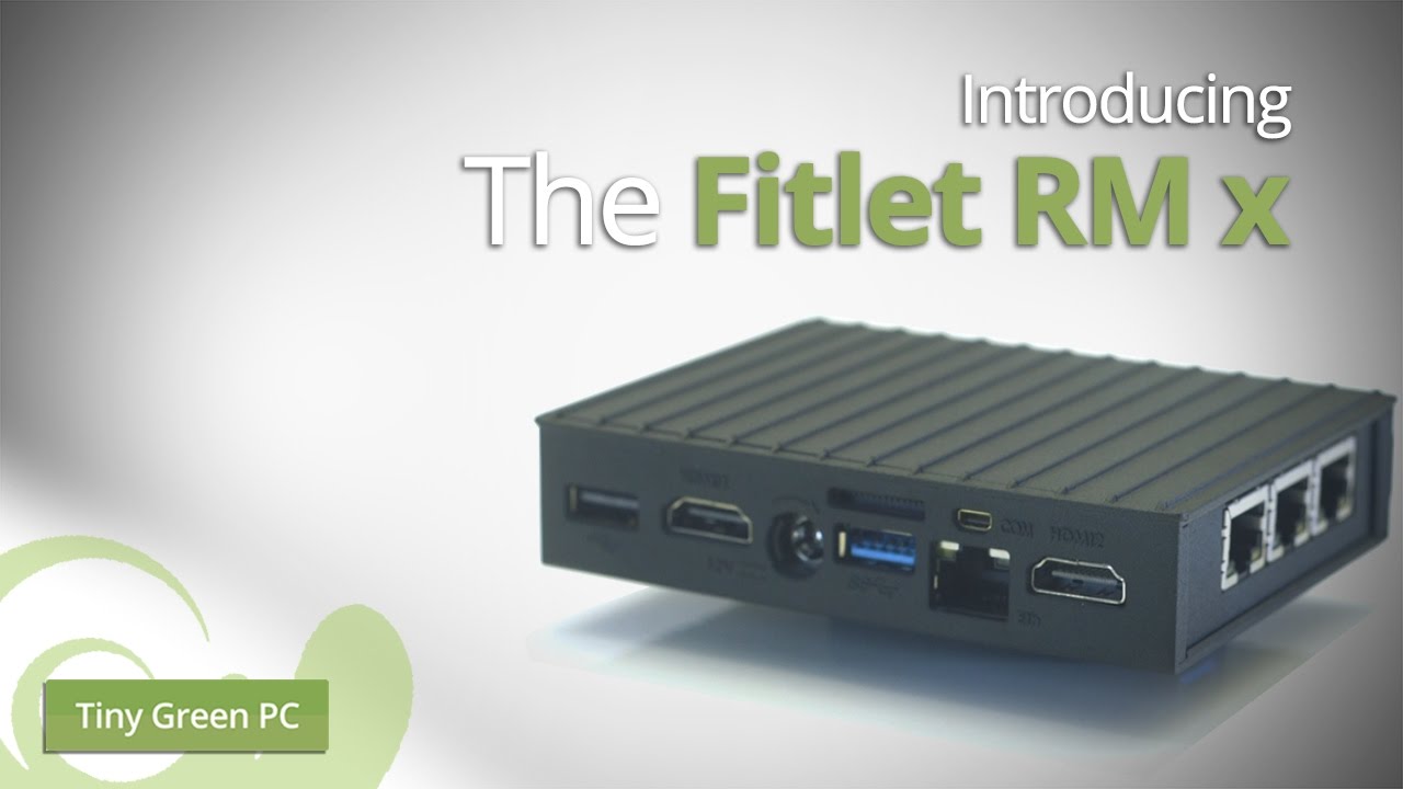 Fitlet RM x - Mini AMD PC for Networking - YouTube