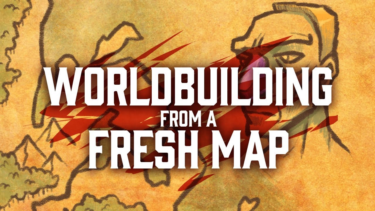 Worldbuilding a Randomly Drawn Map - YouTube