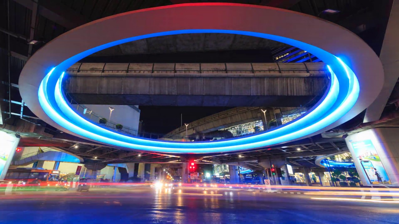 Time Lapse : Pathumwan Intersection | Bangkok, Thailand - YouTube