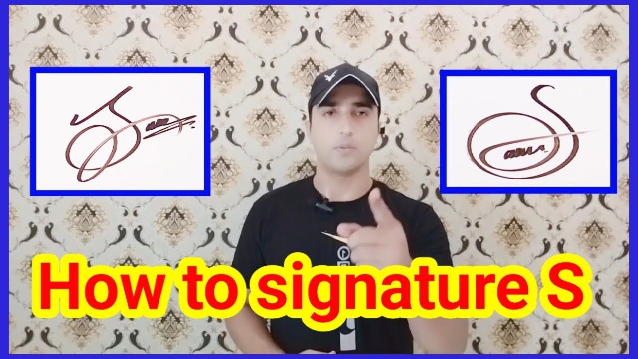 How to signature S | S signatures style | Signature ideas for letter S ...
