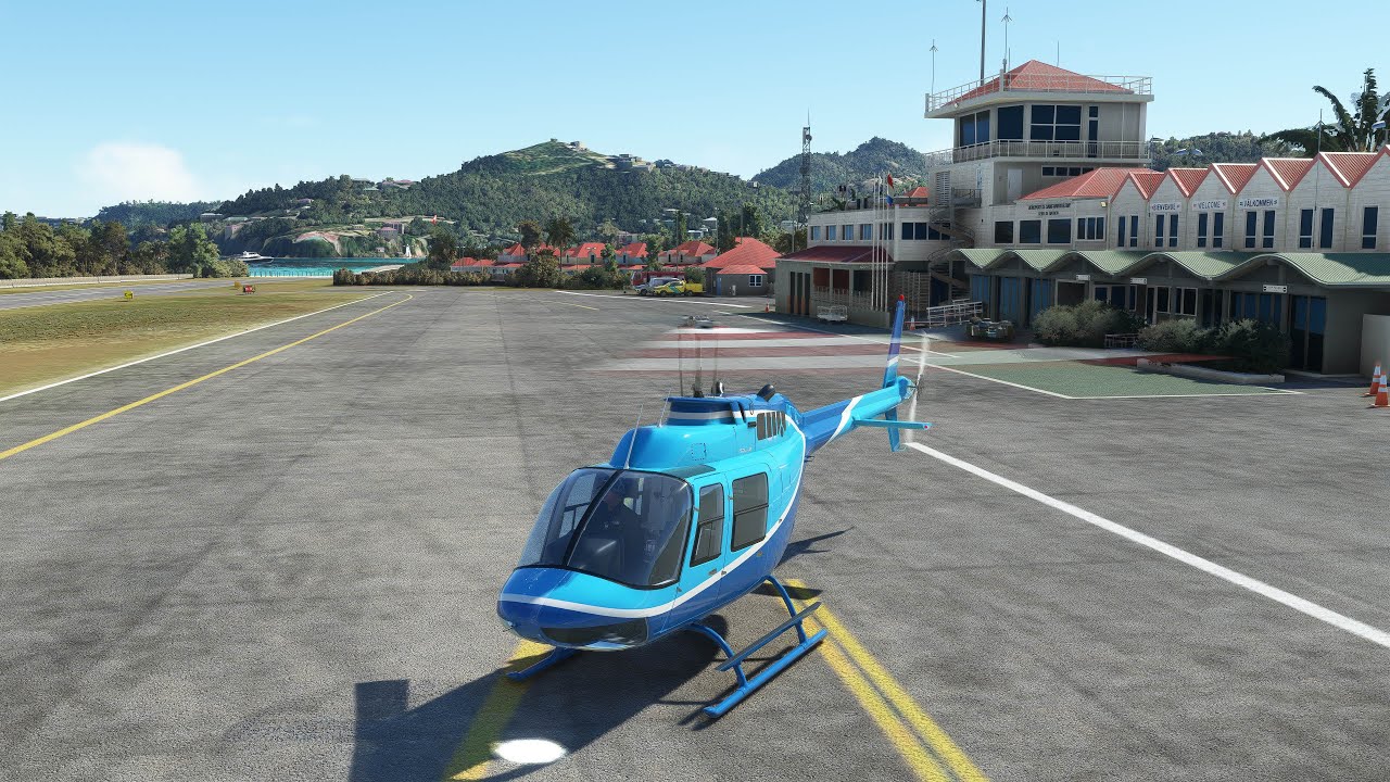 First impression of the new Bell 206 from Flyinside - YouTube