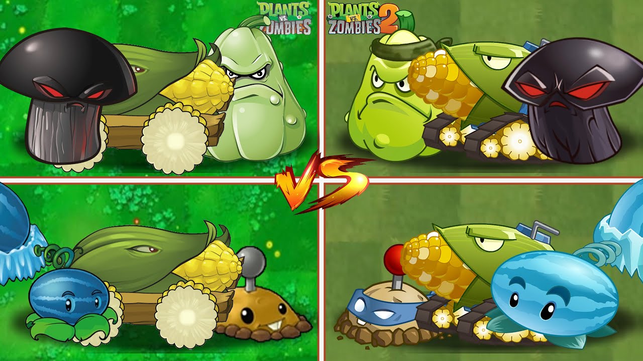 Pvz vs pvz 2 - Cob Cannon Team Vs Zombie Team - Who will win? - YouTube