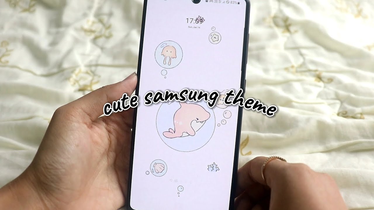 cute samsung themes for free - YouTube