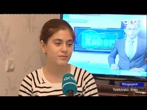 Mingəçevirdə qeyri adi istedadı olan qız - ARB TV