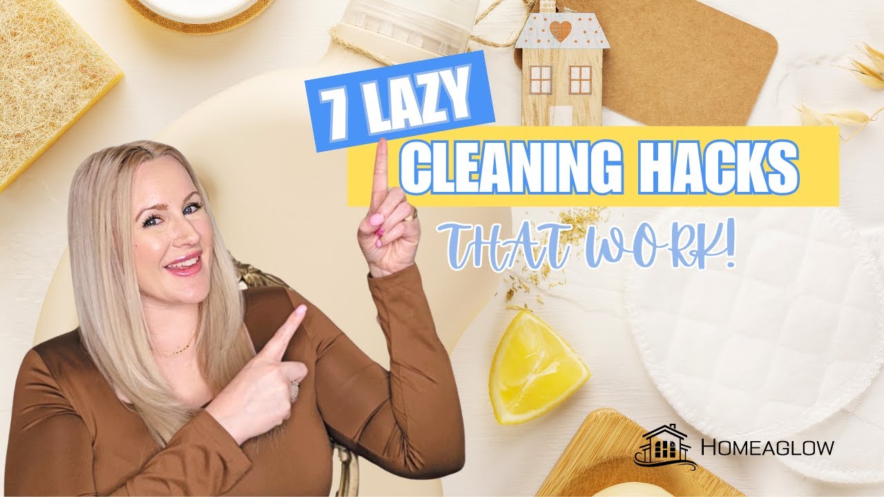 7 LAZY CLEANING HACKS | Easy Tips for Everyone! - YouTube