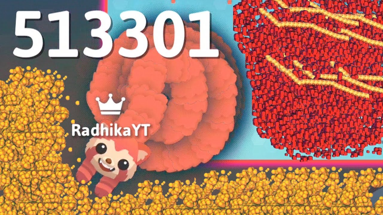 I FEED CUTE NOOB IN SNAKE IO 🐍 BEST EPIC SNAKE IO GAMEPLAY 🐍 #snakeio # ...