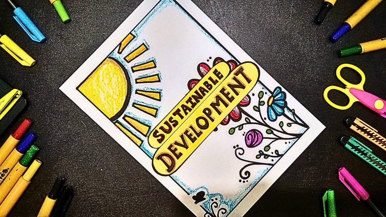 Sustainable Development Project File Front Page Design | Sustainable ...