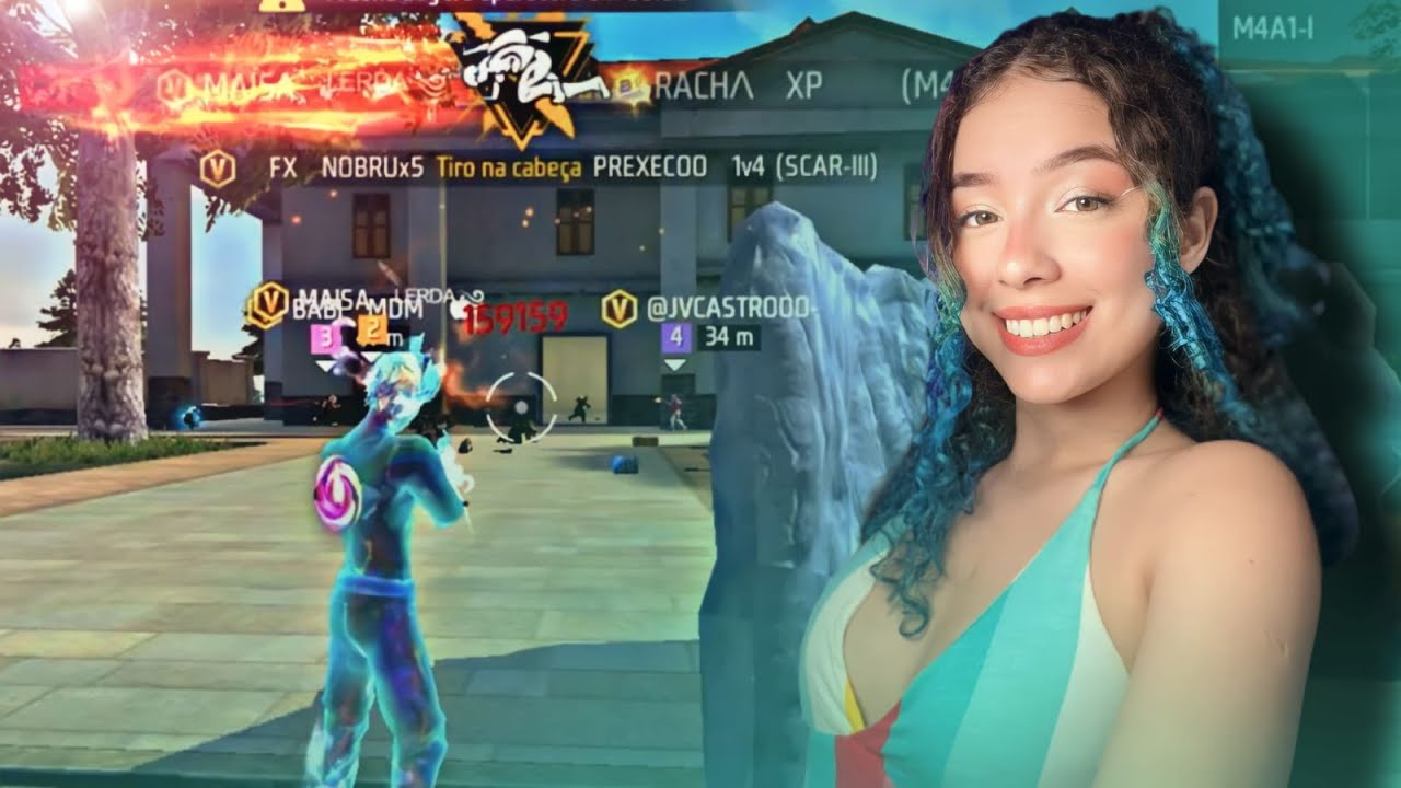 JOGANDO FREEFIRE - MAISA FF - YouTube