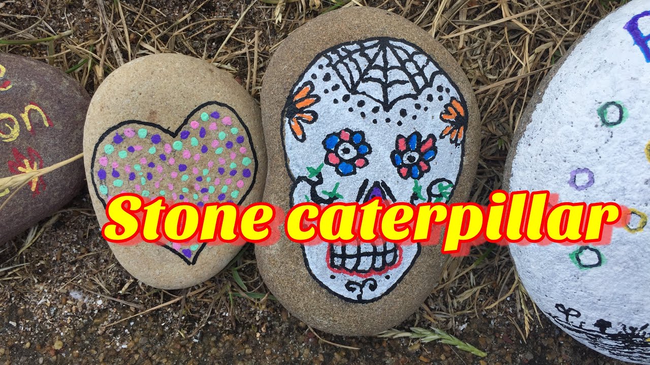 Stone caterpillar at Carnoustie - YouTube