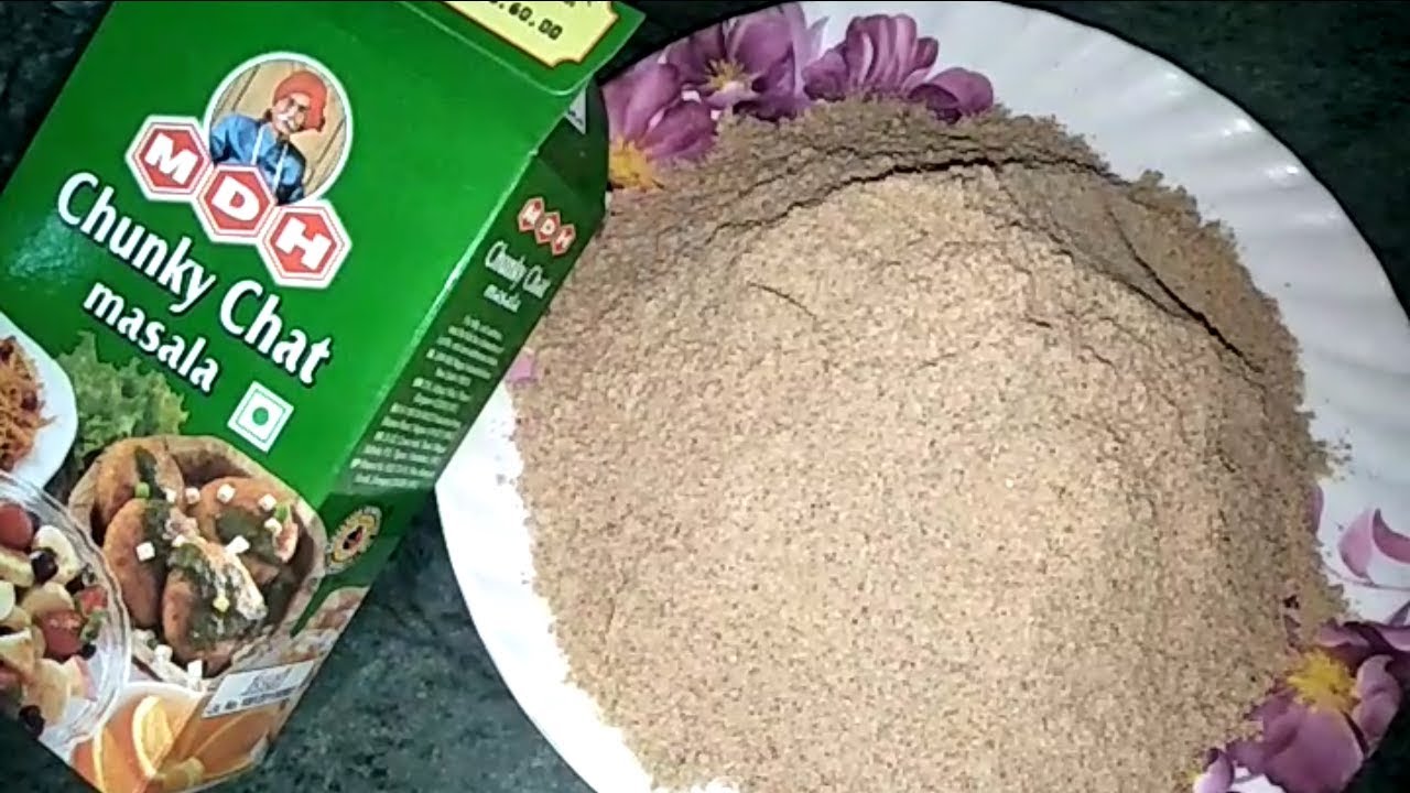 *HOW TO MAKE MDH CHUNKY CHAT MASALA* - YouTube