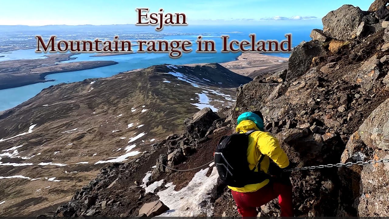 Esjan (Esja) Mountain range in Iceland - YouTube