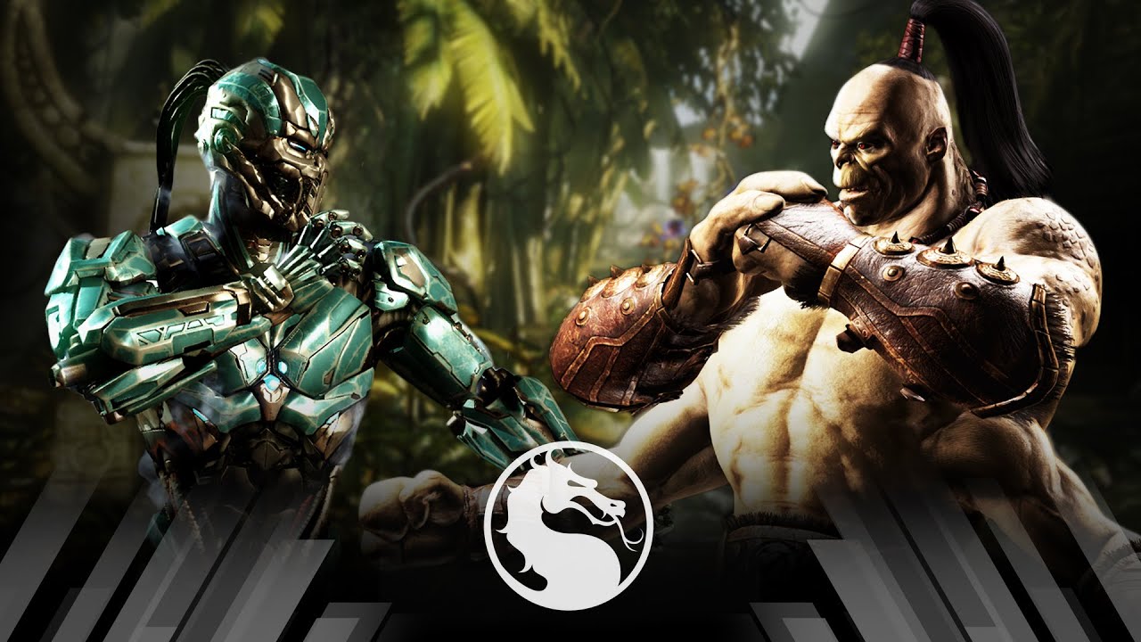 Mortal Kombat X - Cyber Sub Zero Vs Goro (Very Hard) - YouTube