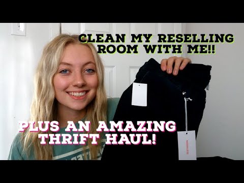 GOOD AMERICAN for $2??? (Clean My Reselling Room with Me, Plus a Thrift ...