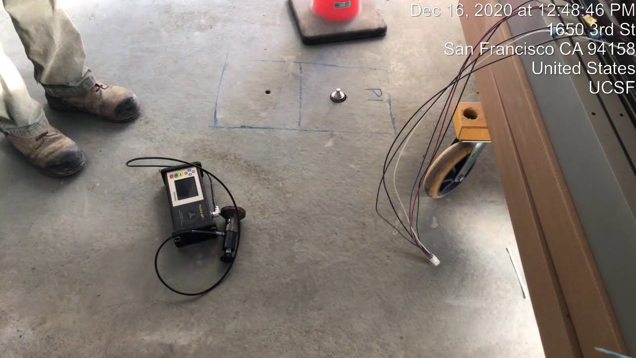 Delamination Test, Puck Test, Topping Slab Adhesion Test, - YouTube