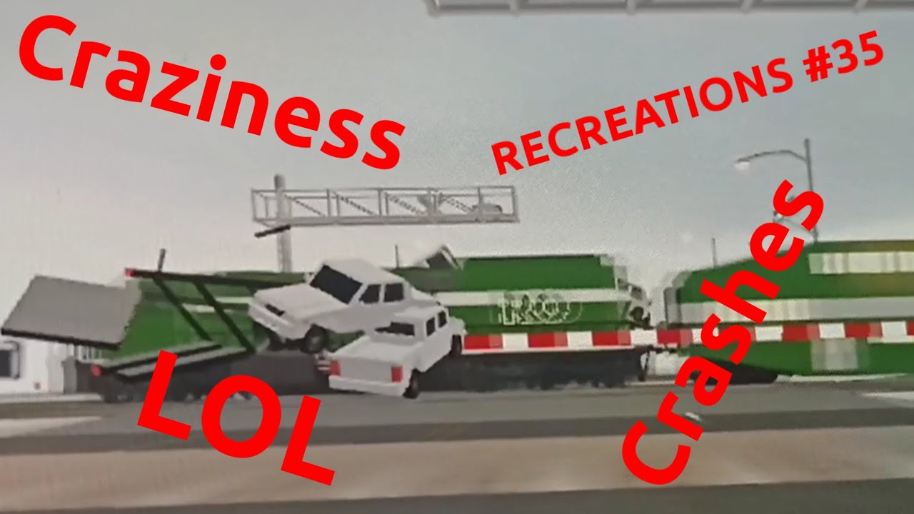 (REUPLOAD) Train Crashes In Crash Town But With Real Life Sounds #35 ...