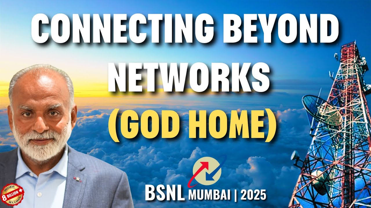Connecting Beyond Networks (God Home) | BSNL, Mumbai 2025 | Shabdyog | Meditation through ...