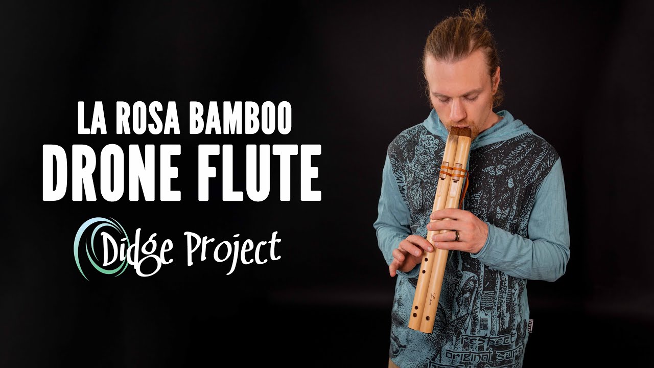 Bamboo drone flutes by La Rosa are profound! - YouTube