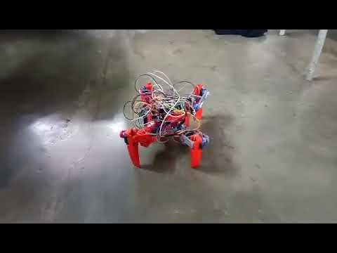 Spider Robot | Microprocessor lab project. Group 5 - YouTube
