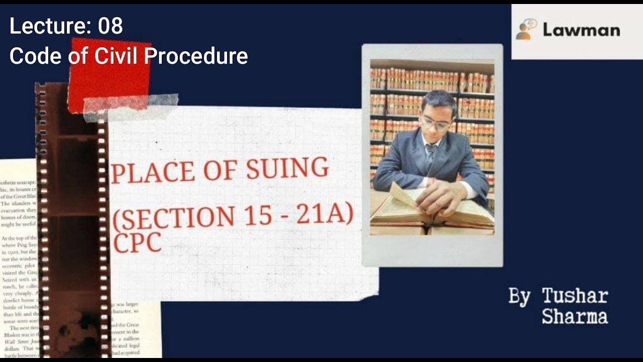 Place of Suing (Section 15 - 21A) CPC - YouTube