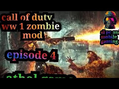 zombie game play (ww1 zombie mod)sl pc and mobile gaming - YouTube