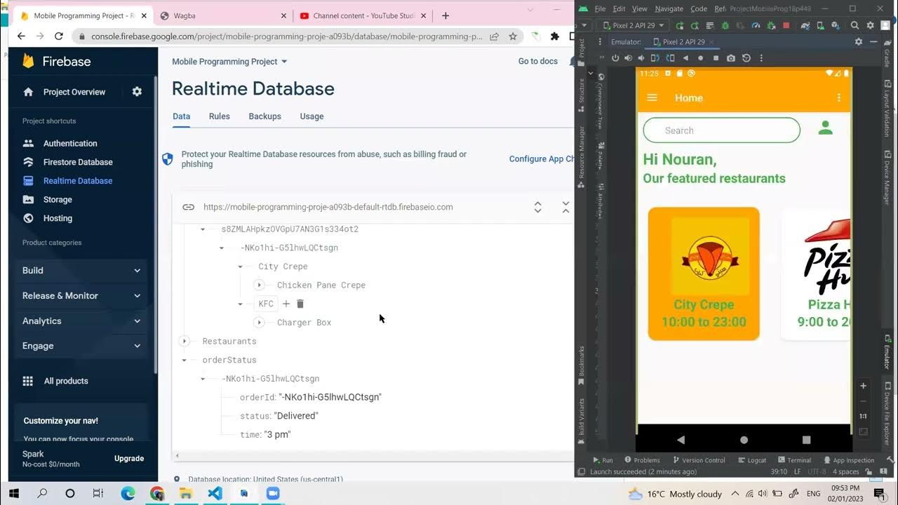 final project demo - YouTube