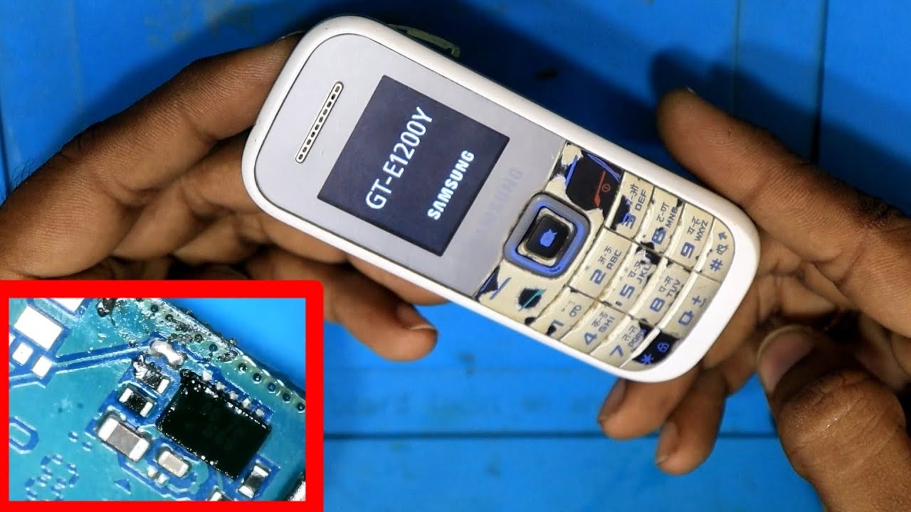 Samsung e1200y direct on solution - YouTube