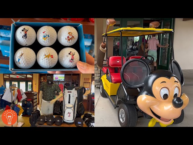 Walt Disney World Golf Merchandise Guide To Playing "The Happiest