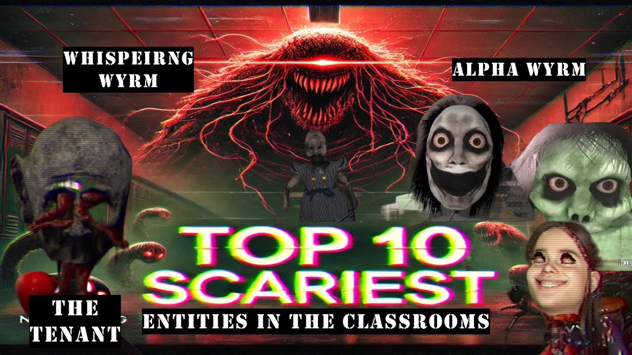 Top 10 Scariest Entities in The Classrooms 👻 | My Own Ranking - YouTube