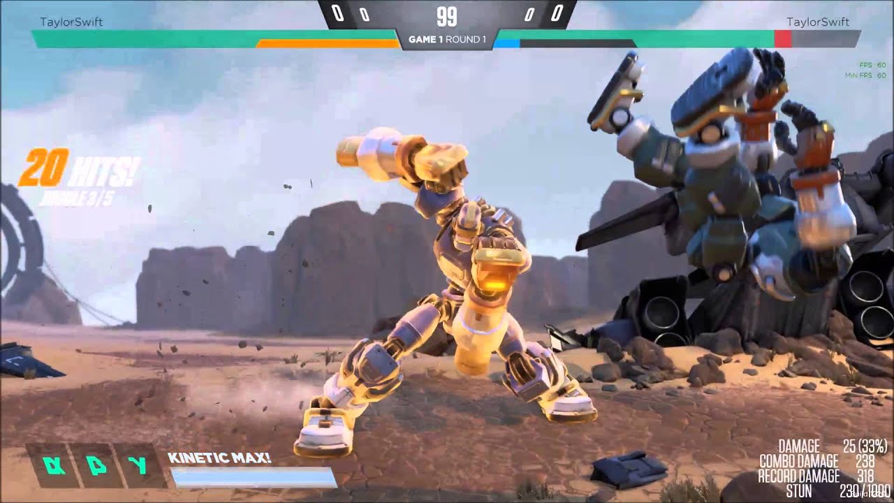 Rising Thunder Dauntless Basic Combo - YouTube
