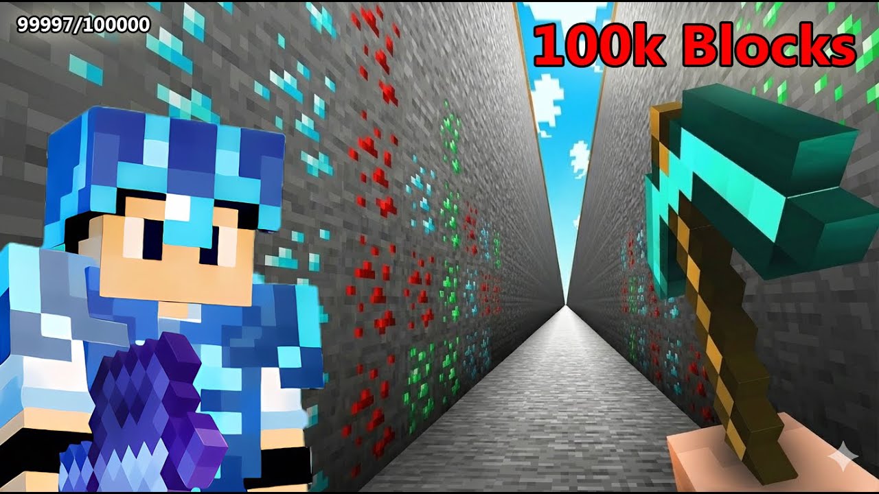 I Mined 100,000 Blocks... Here's What Happened - YouTube