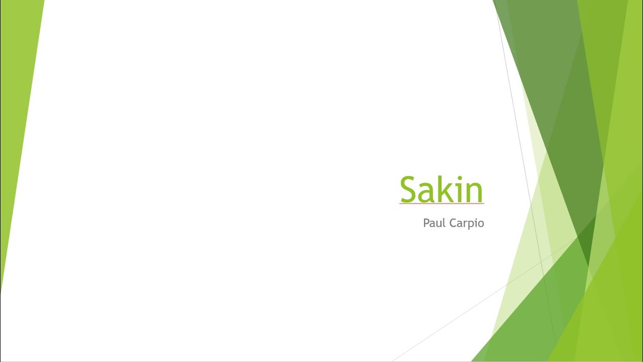 Sakin (Lyric Video) - YouTube