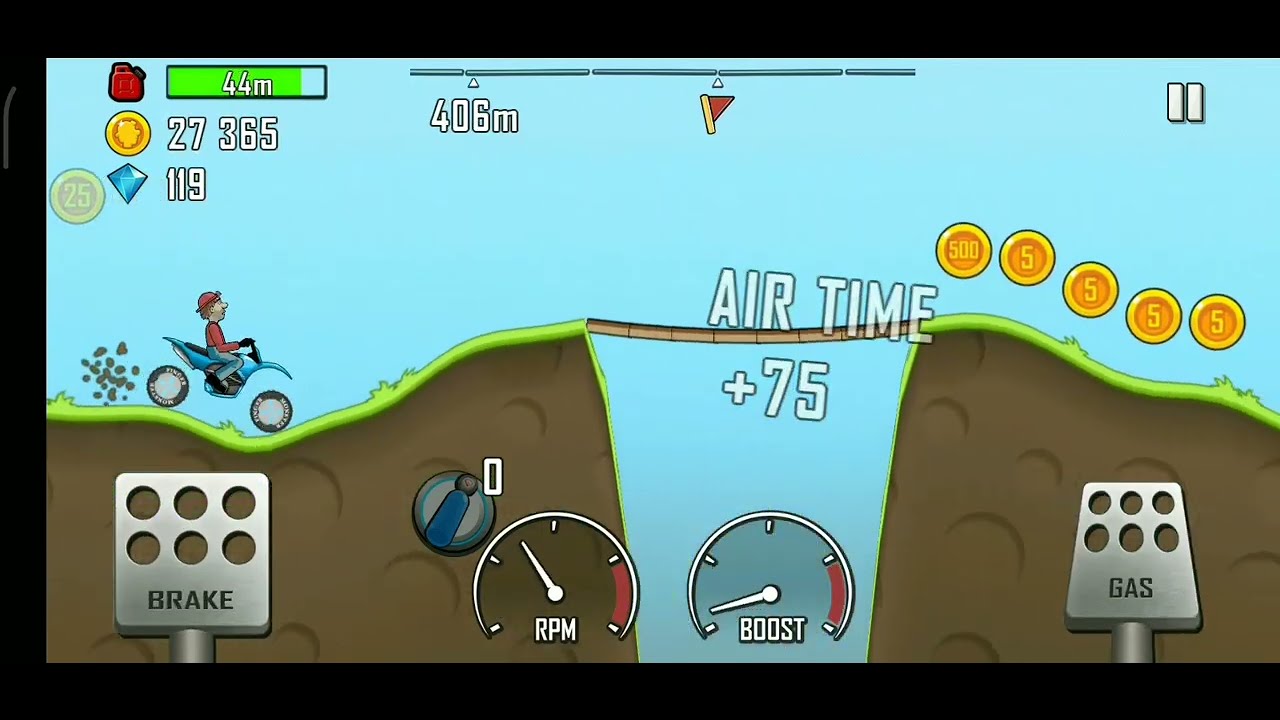 How to play hill climbing racing🏍🏍 - YouTube