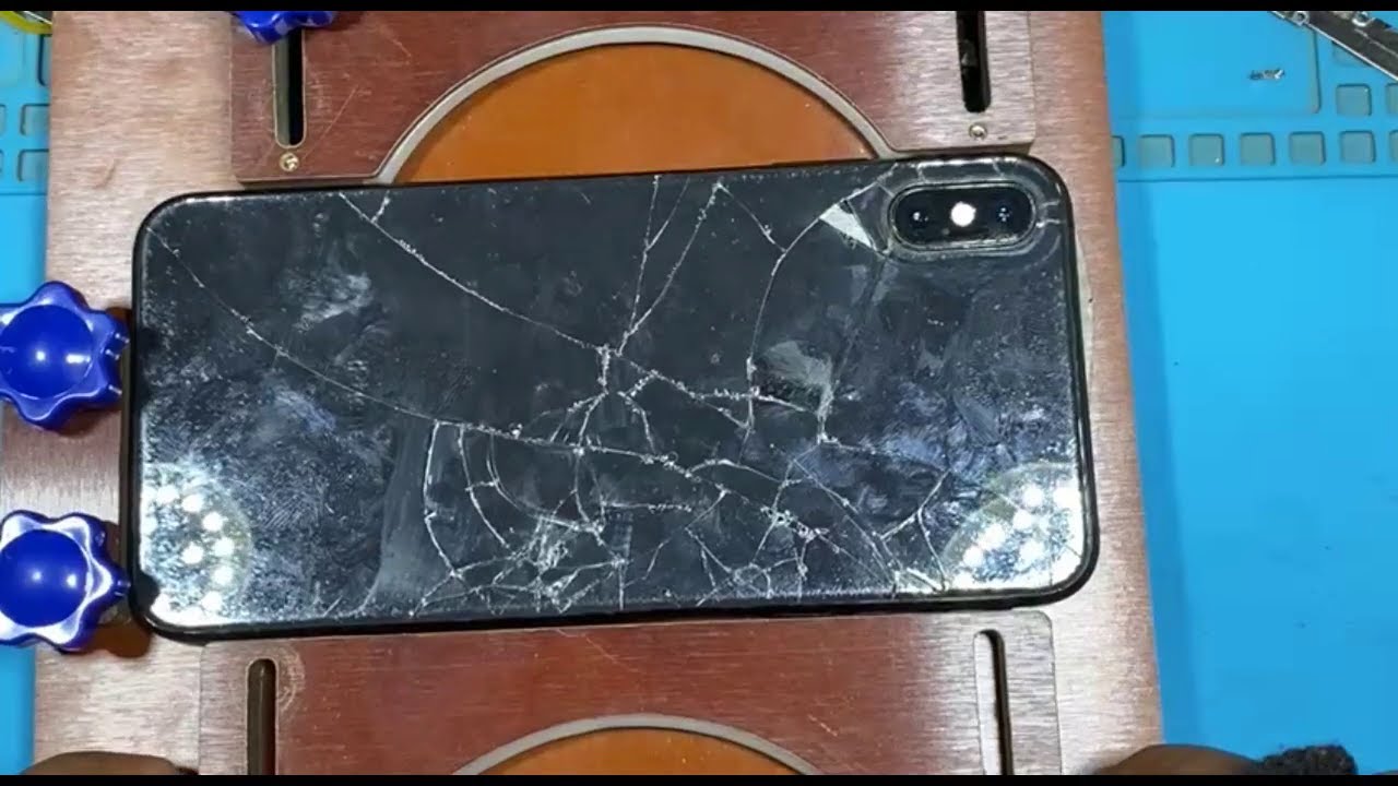Iphone xs max back glass replacement || How i chang back glass iphone ...