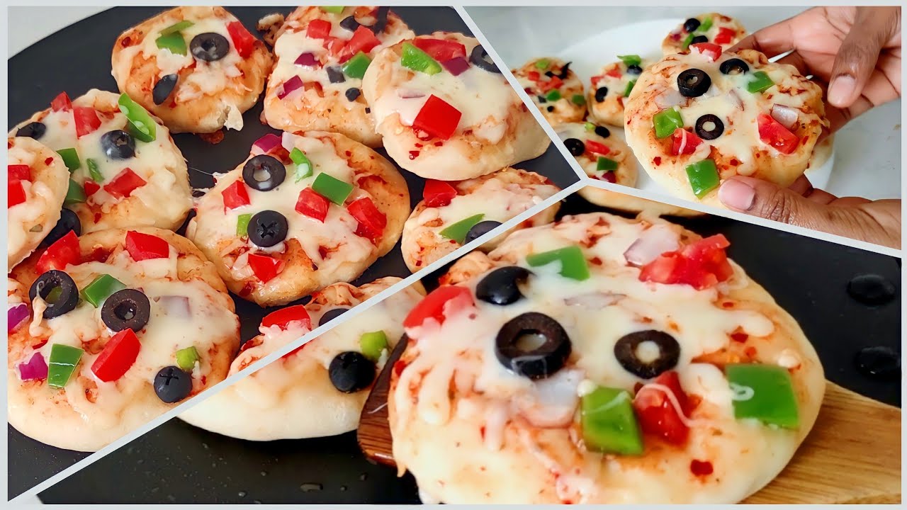 Mini Pan Pizza at Home with few Ingredients and less time and taste ...
