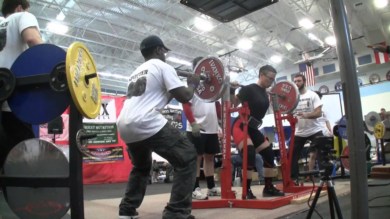 Platform 1 Squats Flight B from the 2015 USAPL Georgia & Southern State ...