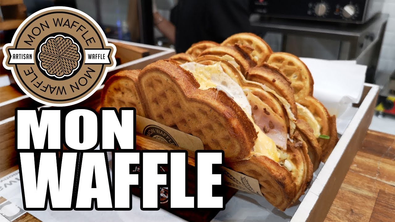 DÉGUSTATION CHEZ MON WAFFLE A CHÂTELET - YouTube
