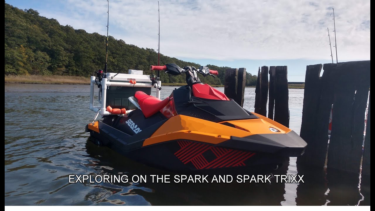 Sea-Doo Spark Trixx Longest Trip Yet! 40+ Miles on the Sparks - YouTube